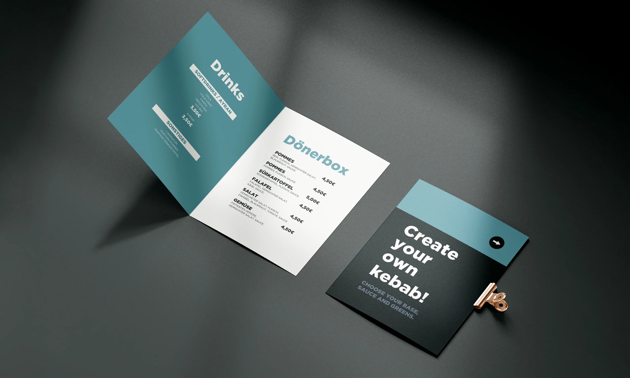 Visually Appealing Menu Design | Designshark